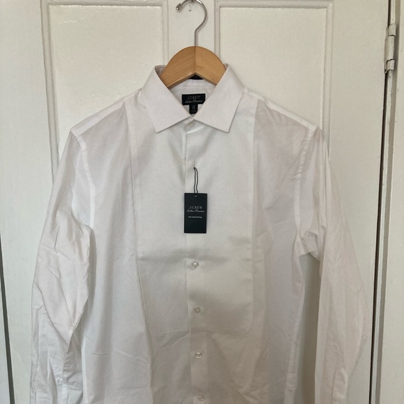 J. Crew | Shirts | Nwt J Crew Ludlow Tuxedo Shirt 5x34 Classic Fit ...